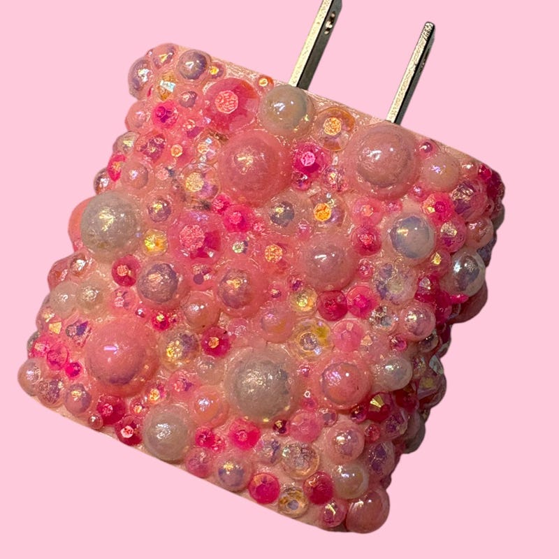 Bedazzled Chargers - Etsy