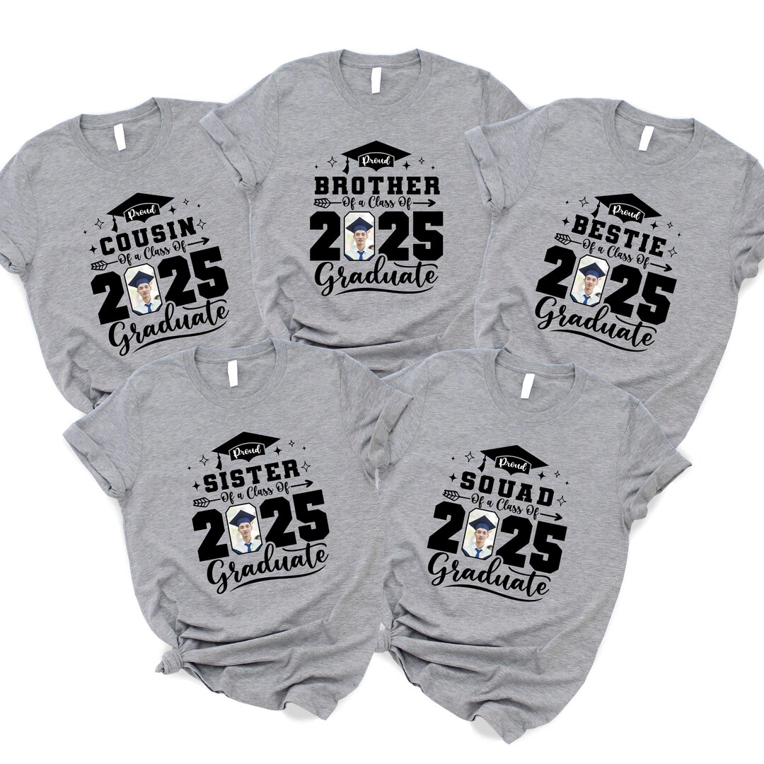 Customized Graduate 2025 Shirts,graduation Party Gift for Him Her, Grad ...