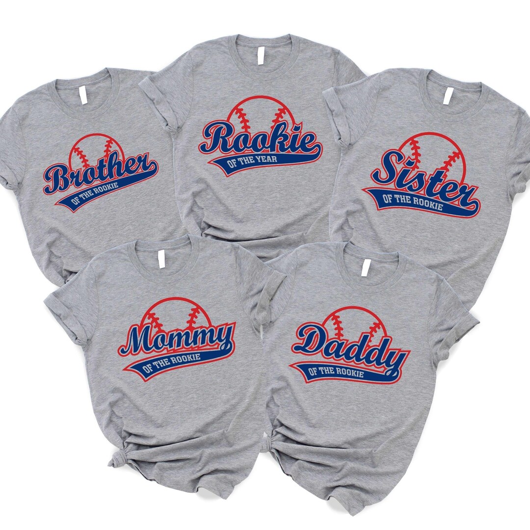 Custom Baseball Family Shirts: Sports Birthday, Game Day - Etsy