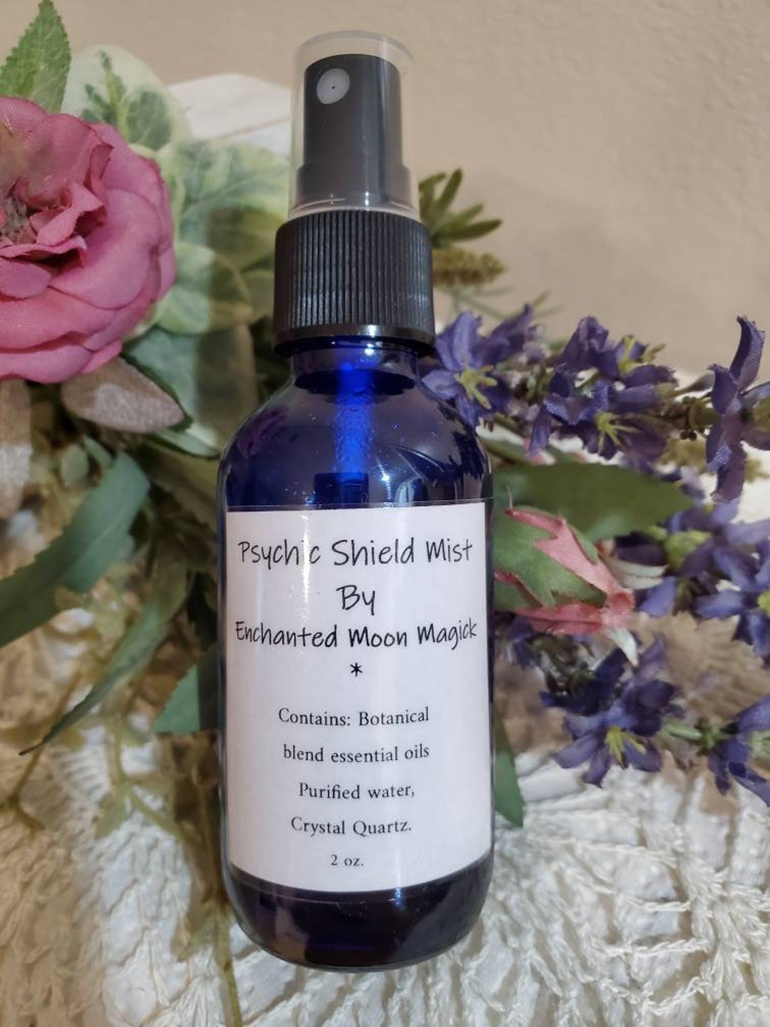 Psychic Shield Mist, Spiritual Protection Mist, Negative Energy Go Away ...