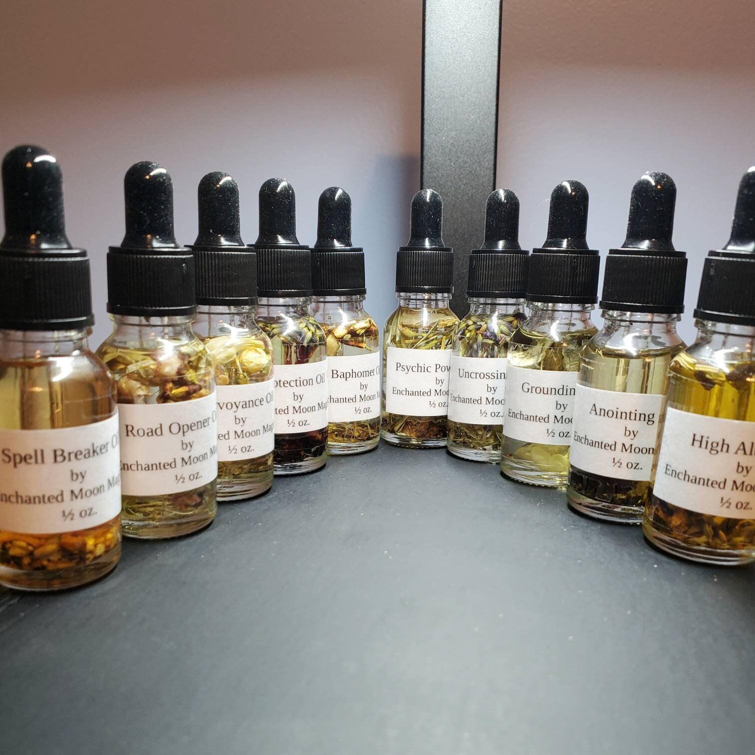 Witches Oils, 10 Must Have Ritual Oils, Wiccan Kit, Spells, Witchcraft ...