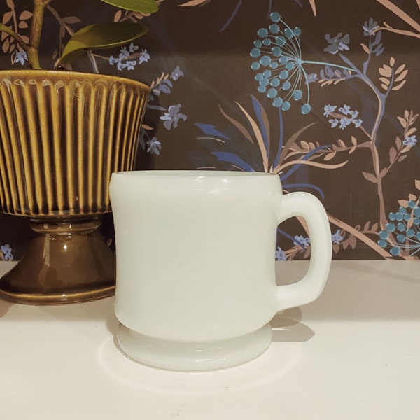 Milk Glass Mugs - Etsy