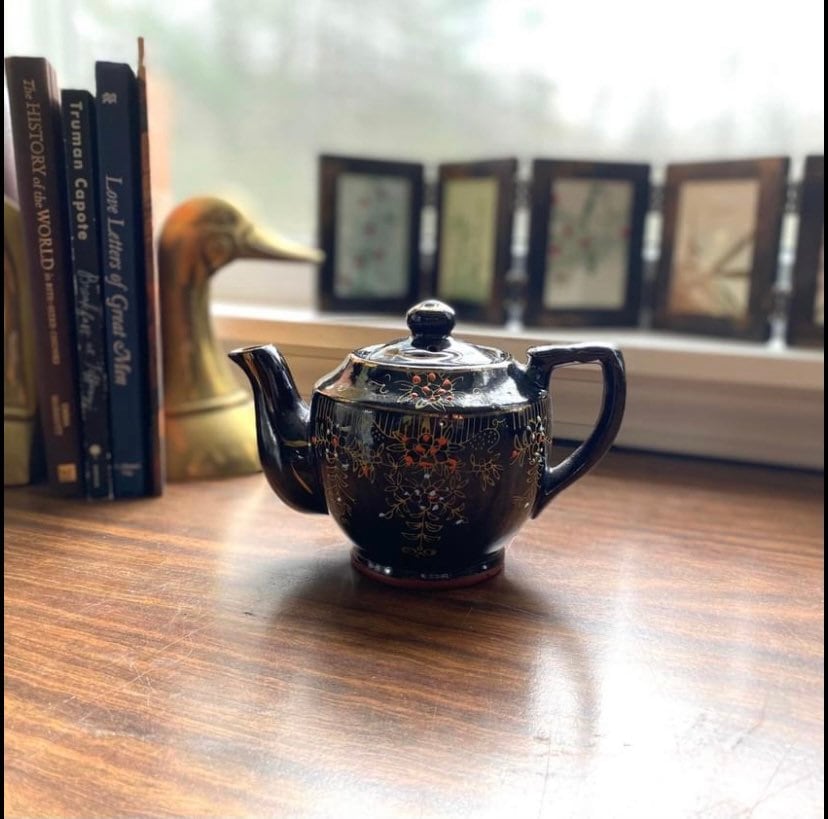 Japanese Vintage Moriage Style Beaded Redware Teapot With - Etsy