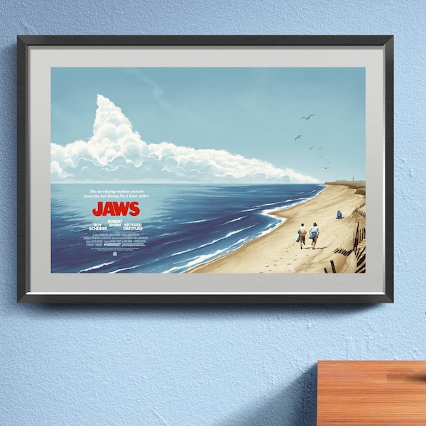 Jaws Poster - Etsy