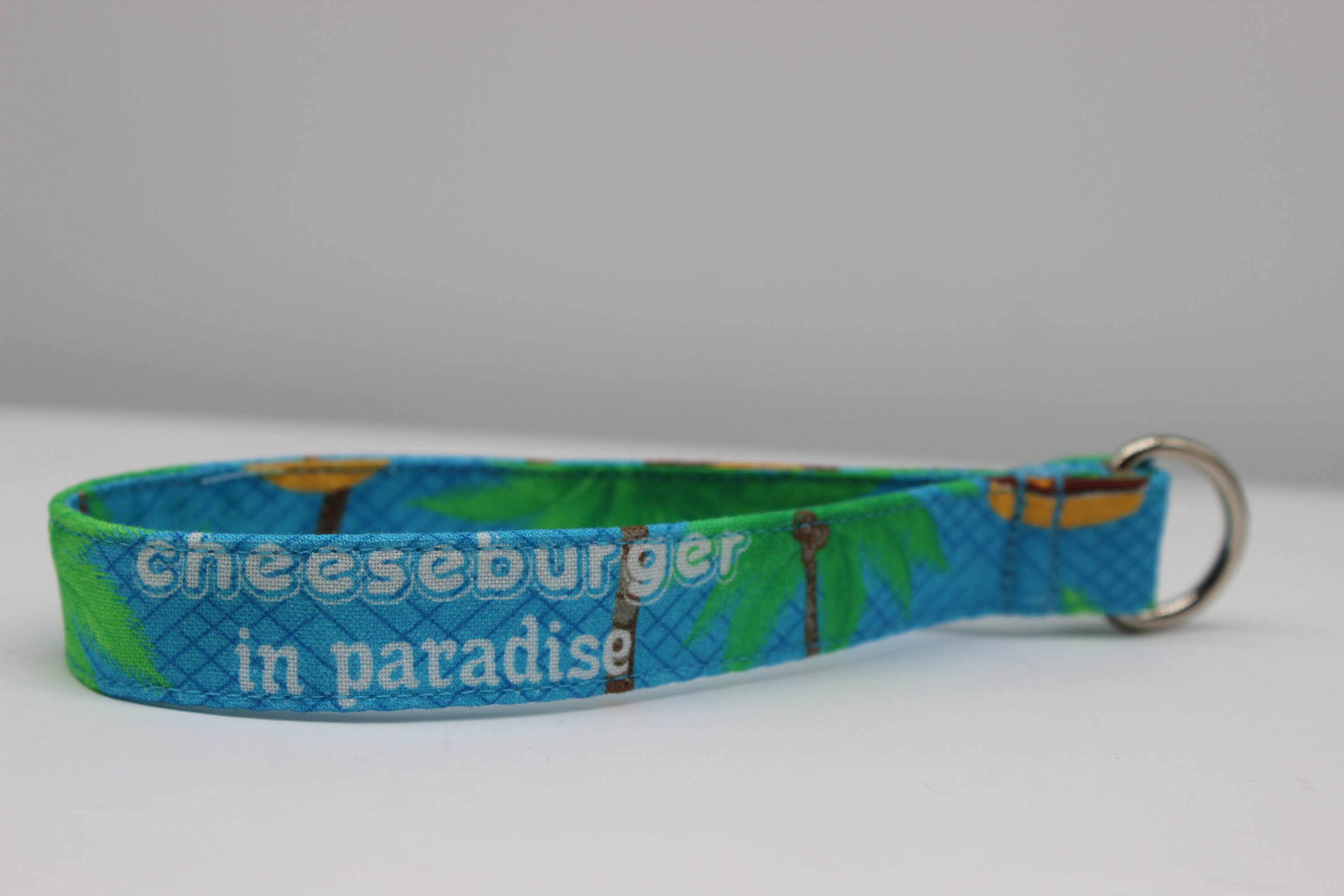 Fabric Key Fob Made With Licensed Jimmy Buffet Margaritaville Fabric ...