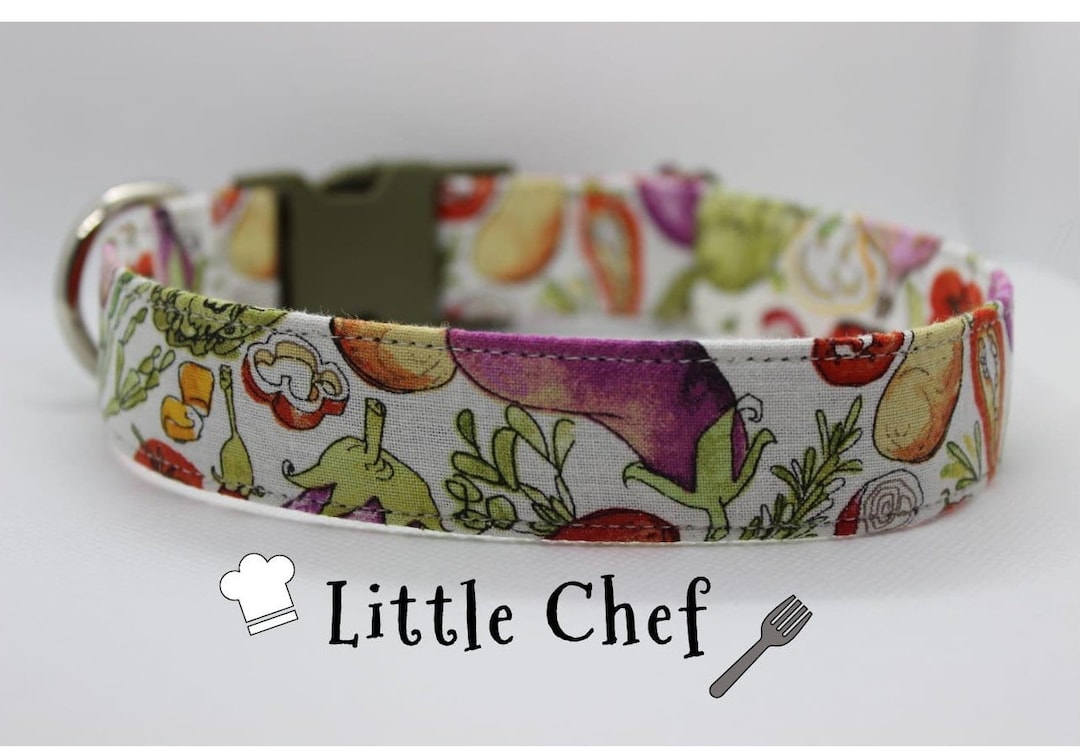 Cat Chef Collar Dog Food Cat Collar Vegetable Dog Collar Cooking Cat ...