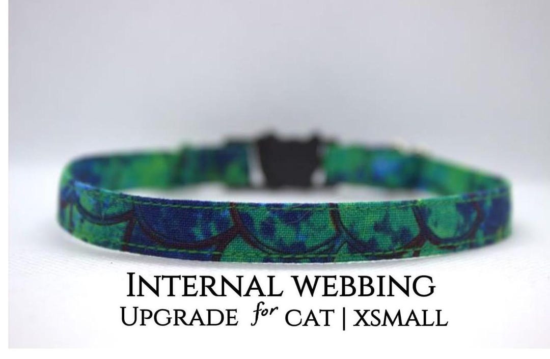 Internal Webbing Upgrade for Doodles N Purrs Cat and Xsmall Dog Collars ...