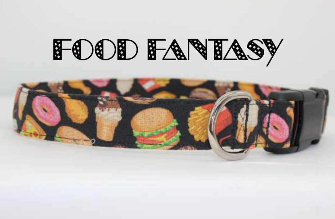 Dog/cat Collar French Fry, Pizza, Hamburger, Ice Cream Dog/cat/ Kitten ...