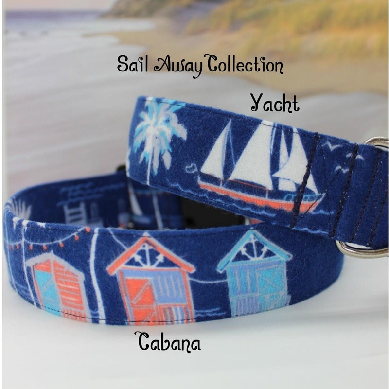 Nautical Dog Collars - Etsy