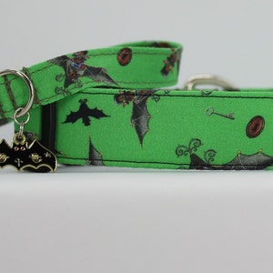 Bat Dog/cat Collar Steampunk Halloween Dog/cat Collar, Goth Green Geek ...