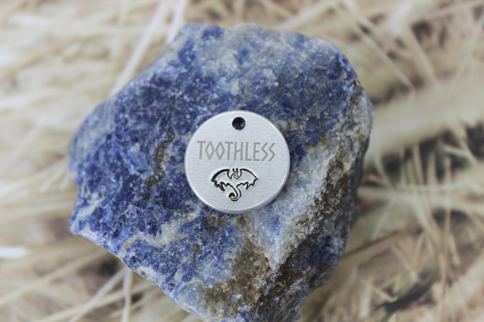 Dragon ID Tag Cat & Dog Collar Tag, Toothless ID Pet Tag, Fantasy ...
