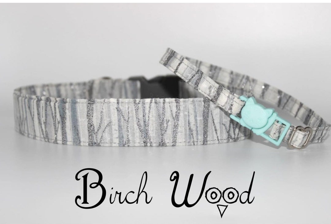 Dog Chic Collar Cat Fancy Collar Cat Silver Kitten Collar Cat Glitter ...