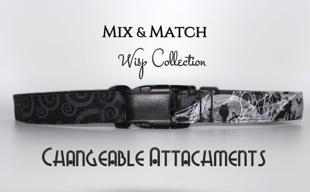 Dog Collar Bat Black Dog Collar Custom Dog Collar Personal Villain Dog ...