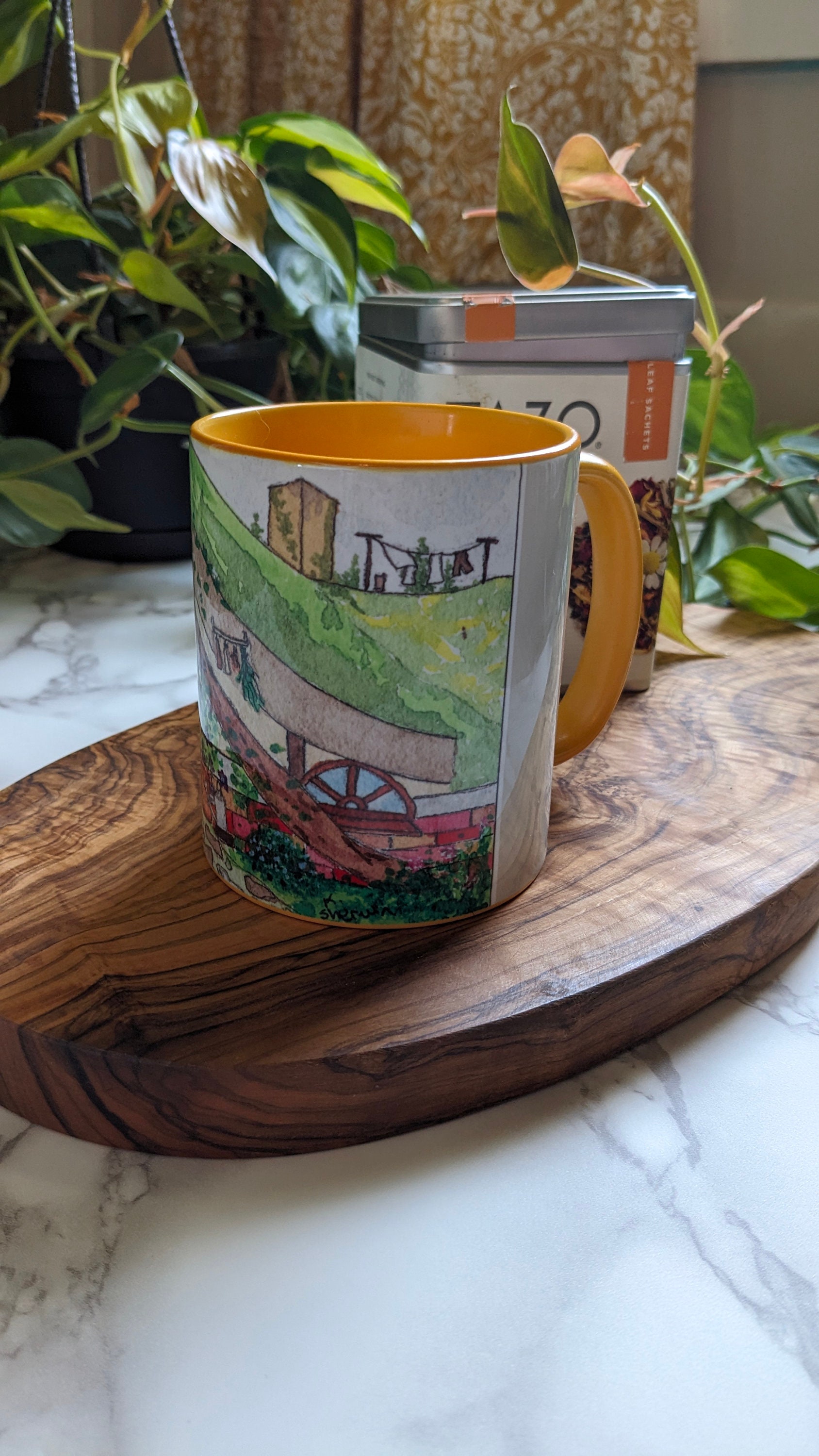 Mug, Samwise Gamgee, Hobbit Hole Ceramic, Original Artwork, Middle ...