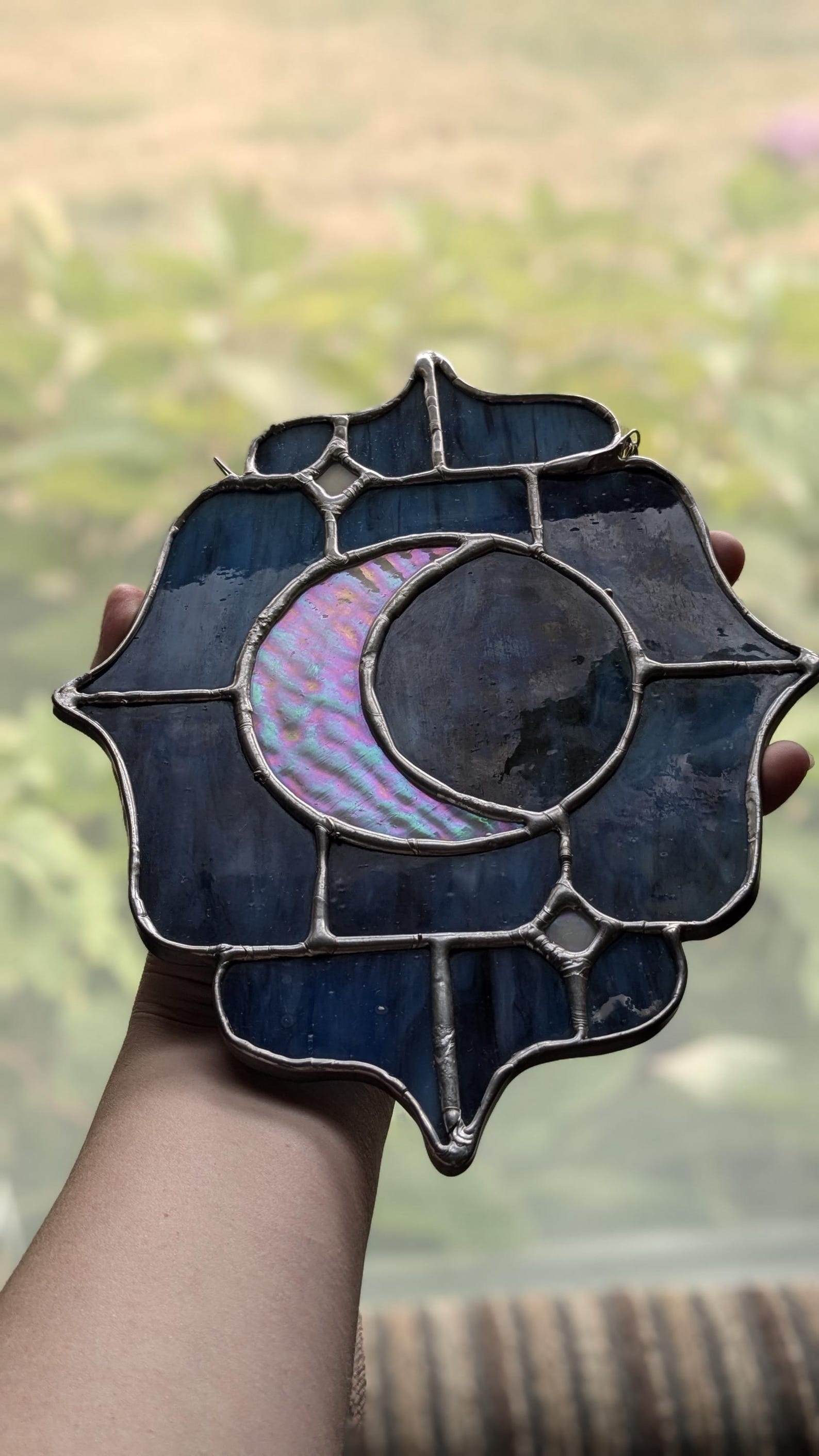 Stained Glass Suncatcher, Window Art, Cottagecore,teacher Gift, Holiday ...