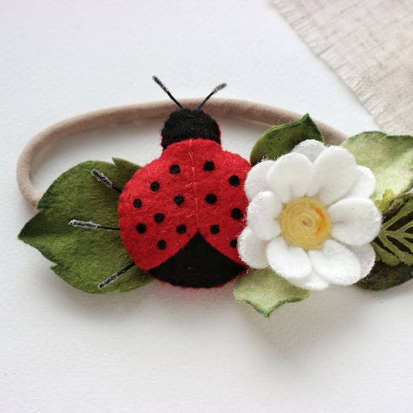Ladybug Headband - Etsy