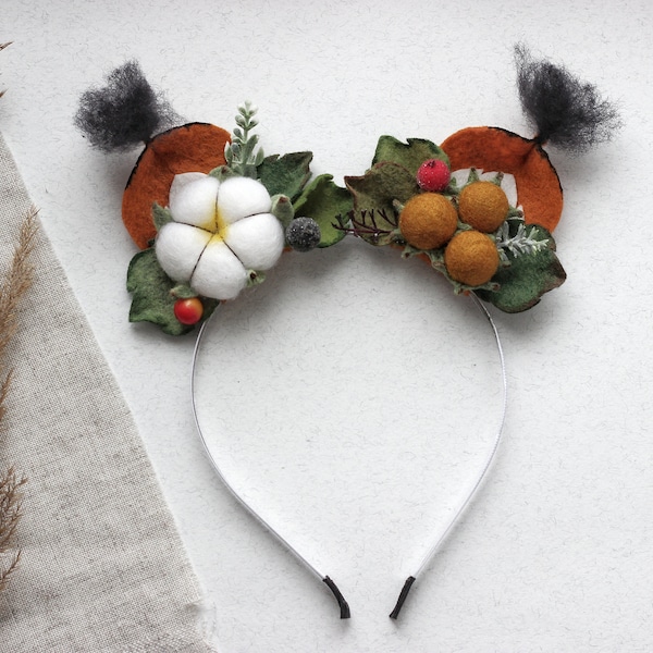 Squirrel Crown - Etsy