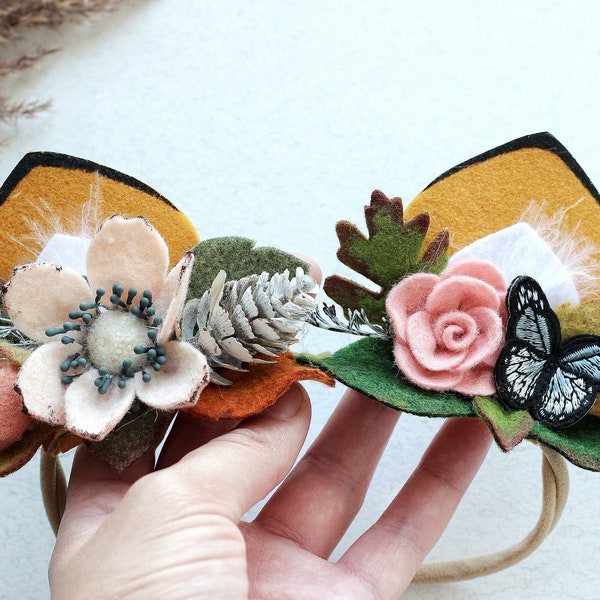 Fox Ear Headband - Etsy
