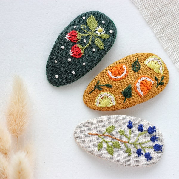 Fruit Hair Clips - Etsy