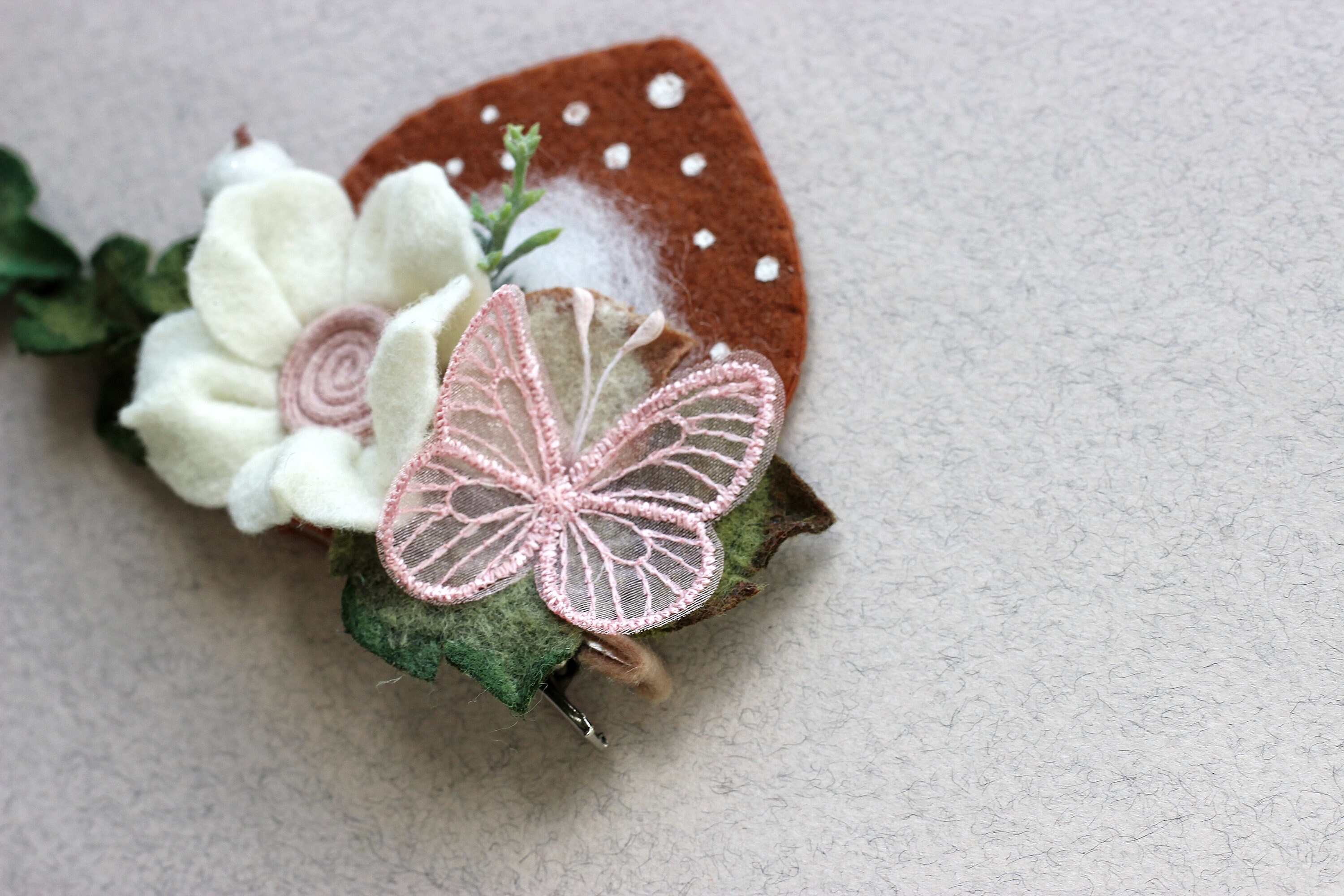 Woodland Deer Hair Clips Animal Bows Deer Costume - Etsy