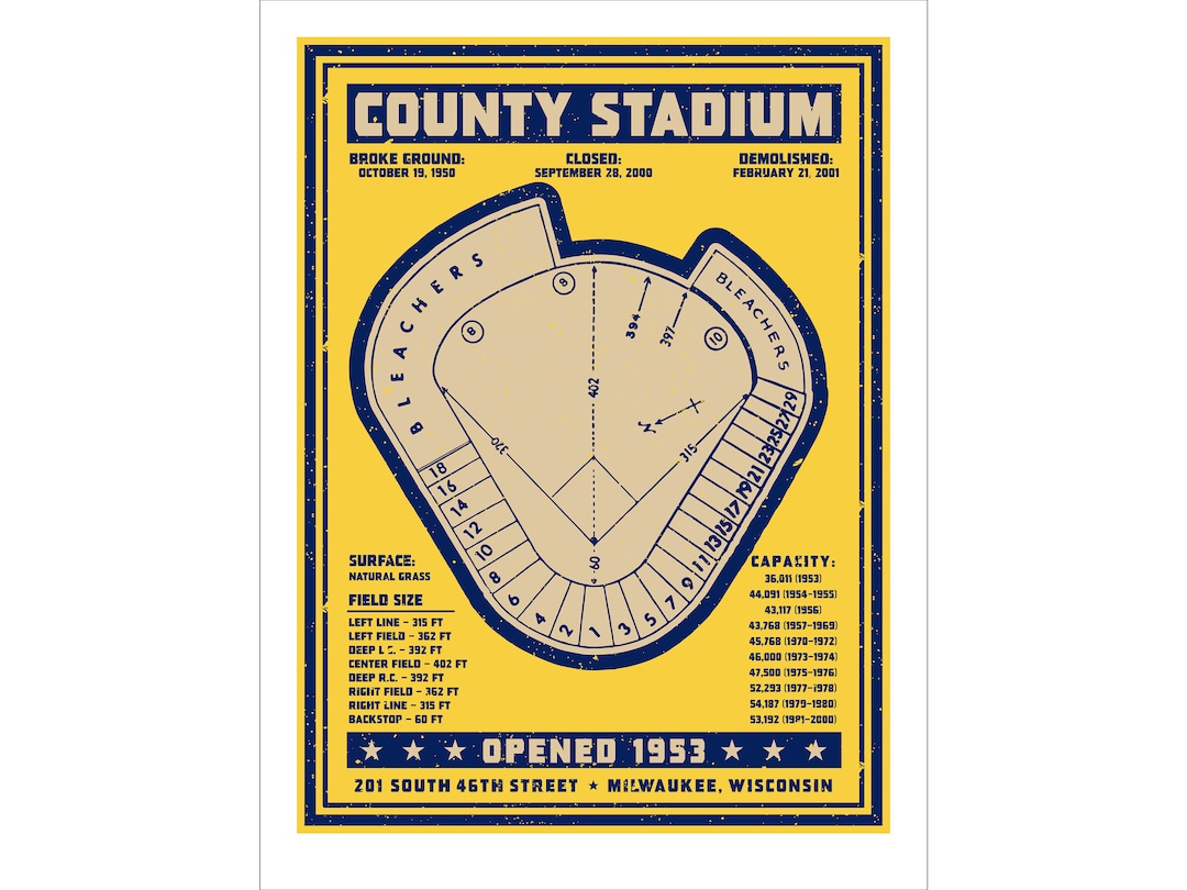 Milwaukee County Stadium Seating Chart