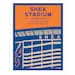 Iconic Shea Stadium Minimalist Poster 12x18, 18x24, or 24x36 Inches ...
