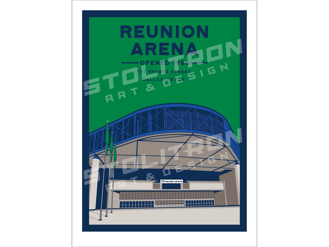 Iconic REUNION ARENA (colorway 2) Minimal Basketball Seating Chart ...