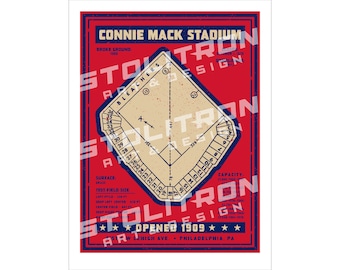 FORBES FIELD Seating Chart Diagram Poster 12x18, 18x24, or 24x36 Inches ...