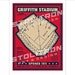 Iconic GRIFFITH STADIUM Seating Chart Diagram Poster Print 12x18, 18x24 ...