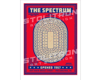 Spectrum Seating Chart - Etsy