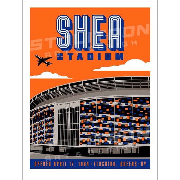 Shea Stadium - Etsy