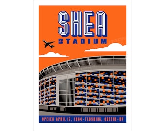 Shea Stadium - Etsy