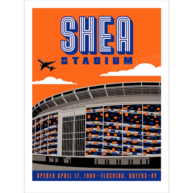 Shea Stadium - Etsy