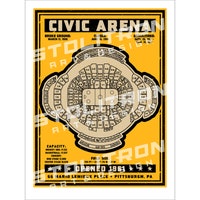 Gate One of the Civic Arena (mellon Arena) - Pittsburgh Skyline ...
