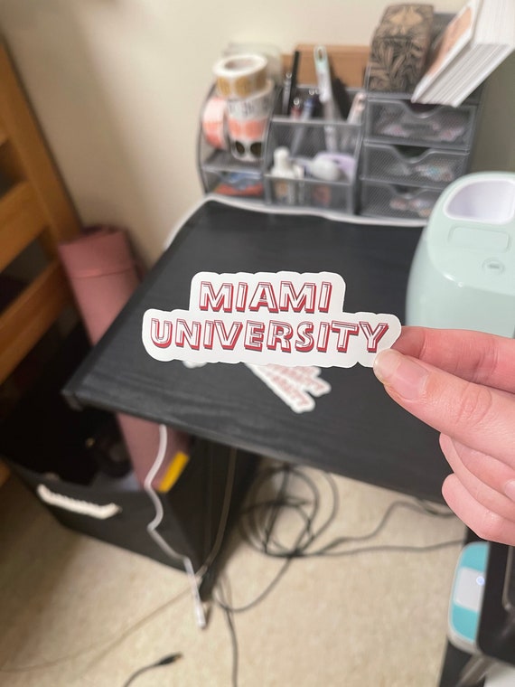 Miami University Sticker - Etsy