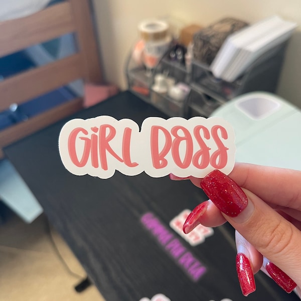Boss Girl Sticker - Etsy