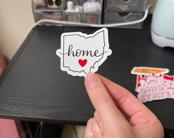 Home Ohio Sticker - Etsy