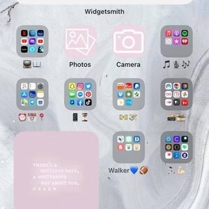 Light Pink Pack of 55 Ios 14 App Icon Covers + BONUS Widget - Etsy