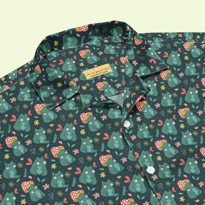 Frog Button - Etsy