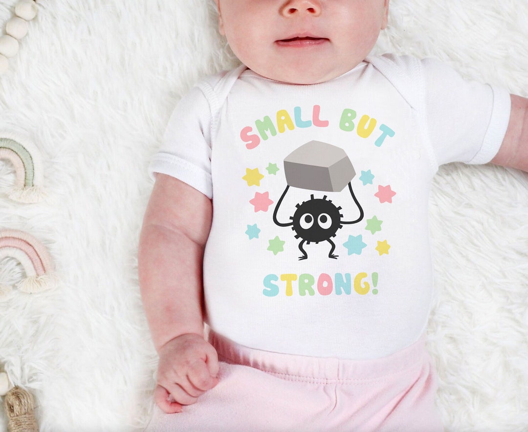 Small but Strong | Baby Onesie | Baby Shower Gift | Baby Girl or Boy - Etsy