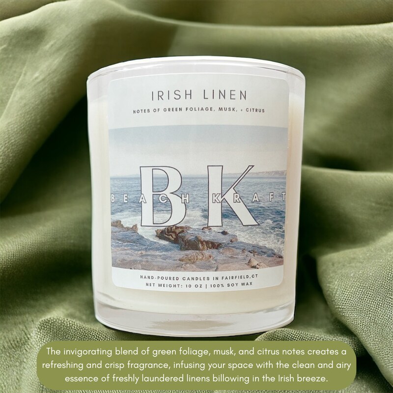 Waxed Irish Linen - Etsy