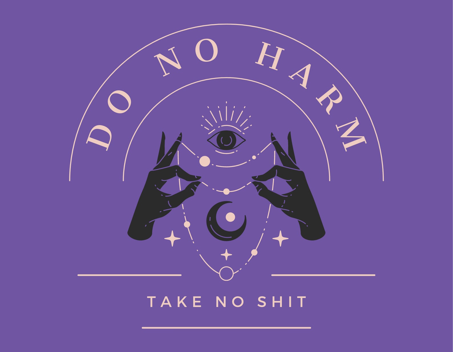 Do No Harm Take No Shit Design PNG & SVG File ONLY - Etsy