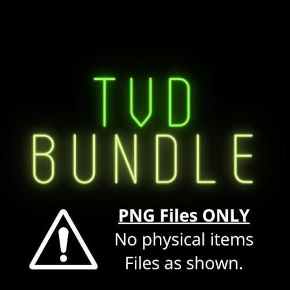 TVD BUNDLE Design PNG Files Only - Etsy