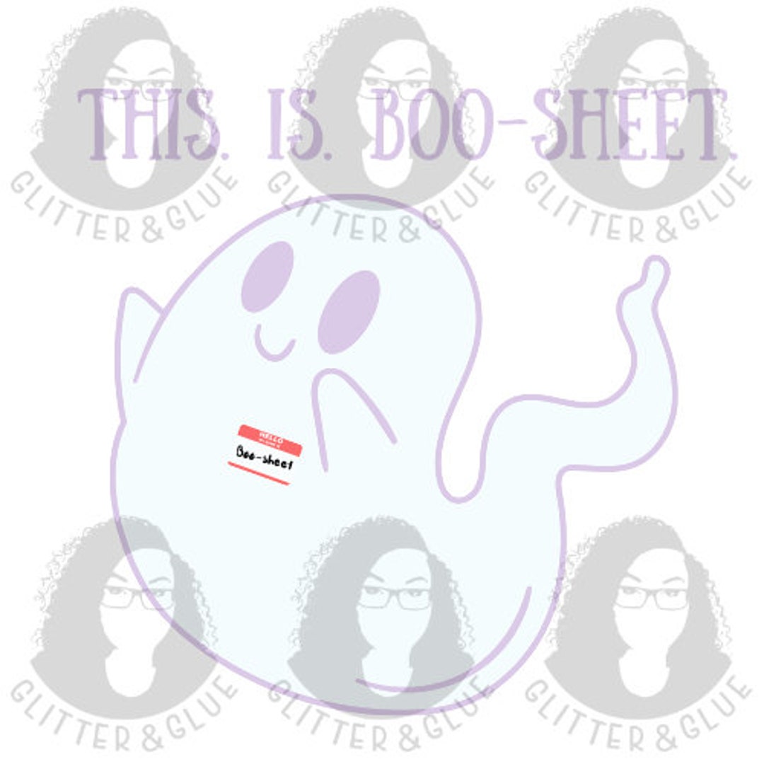 Boo Sheet - Pastel Halloween - Halloween Design - Pink Halloween ...