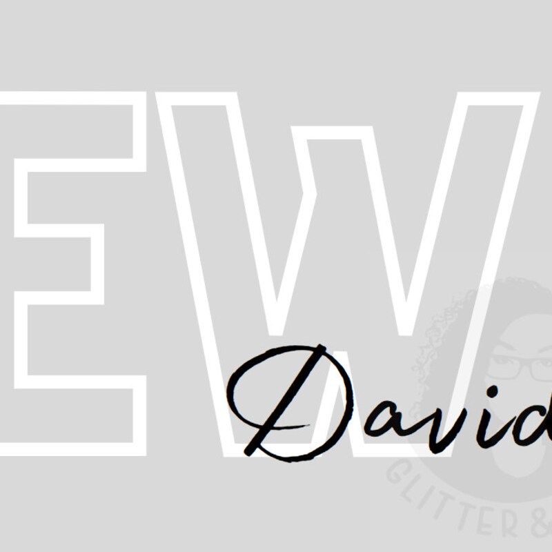 Ew David Svg - Etsy