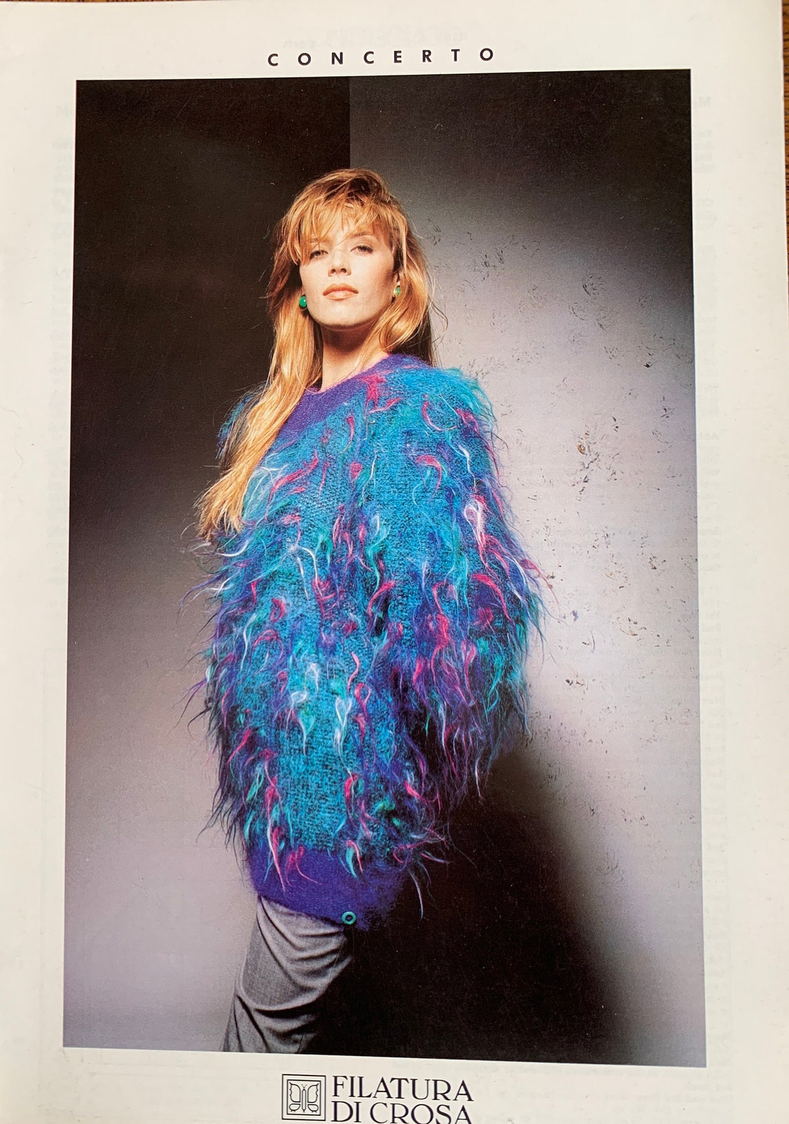 Filatura Di Crosa Knitting Pattern Collection 10 Patterns for Concerto ...