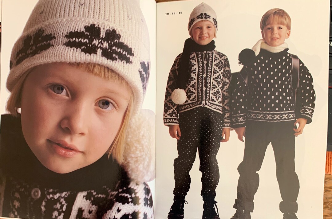 Pingouin Knitting Collection - Children’s Fall - Winter, 41 Patterns - Etsy