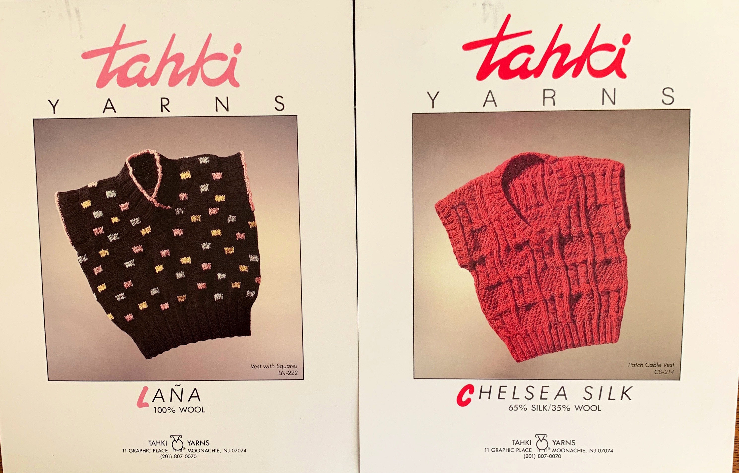 Tahki Knitting Pattern Collection 19 Patterns - Etsy UK