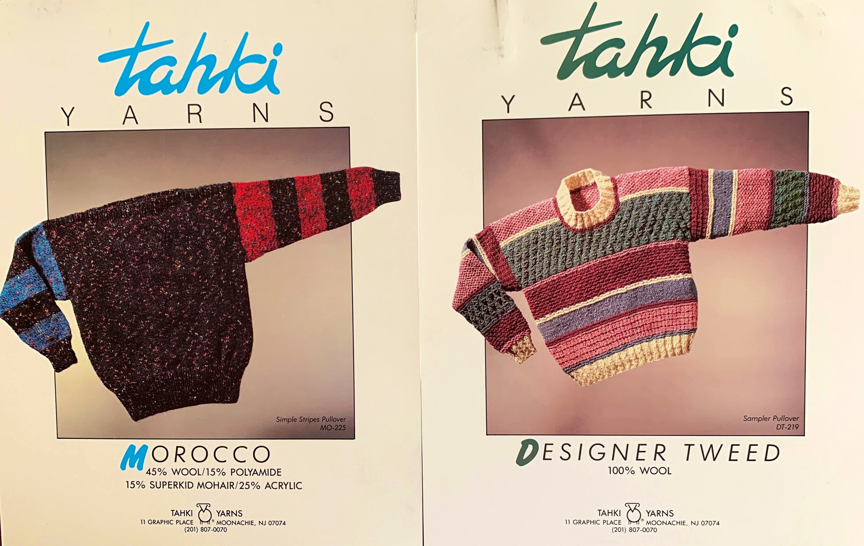Tahki Knitting Pattern Collection 19 Patterns - Etsy UK
