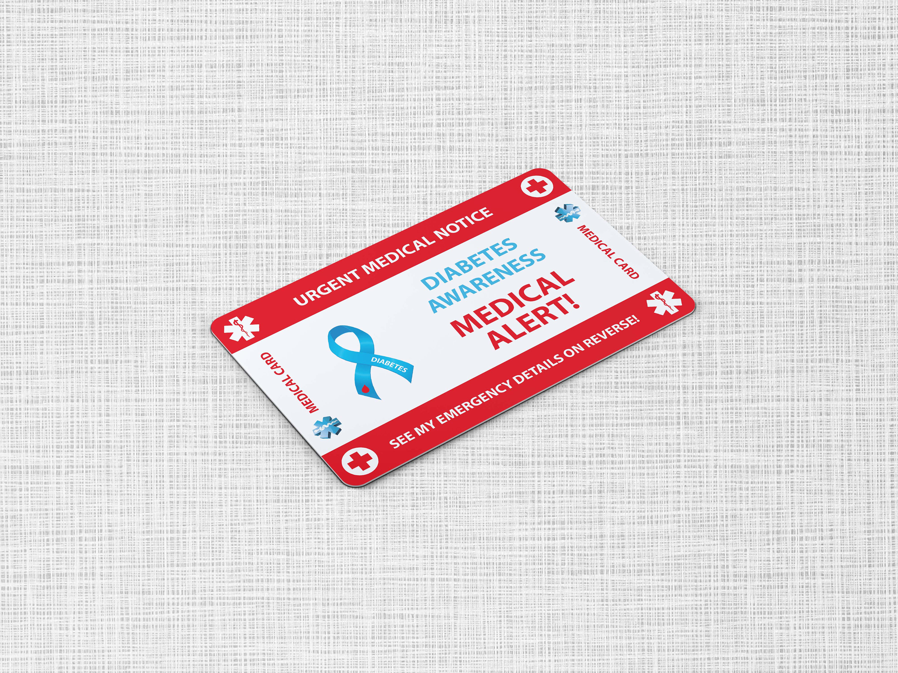 Diabetes Emergency Wallet Card Diabetes Medical Card PVC | Etsy Diabetes Emergency Wallet Card Diabetes Medical Card PVC | Etsy